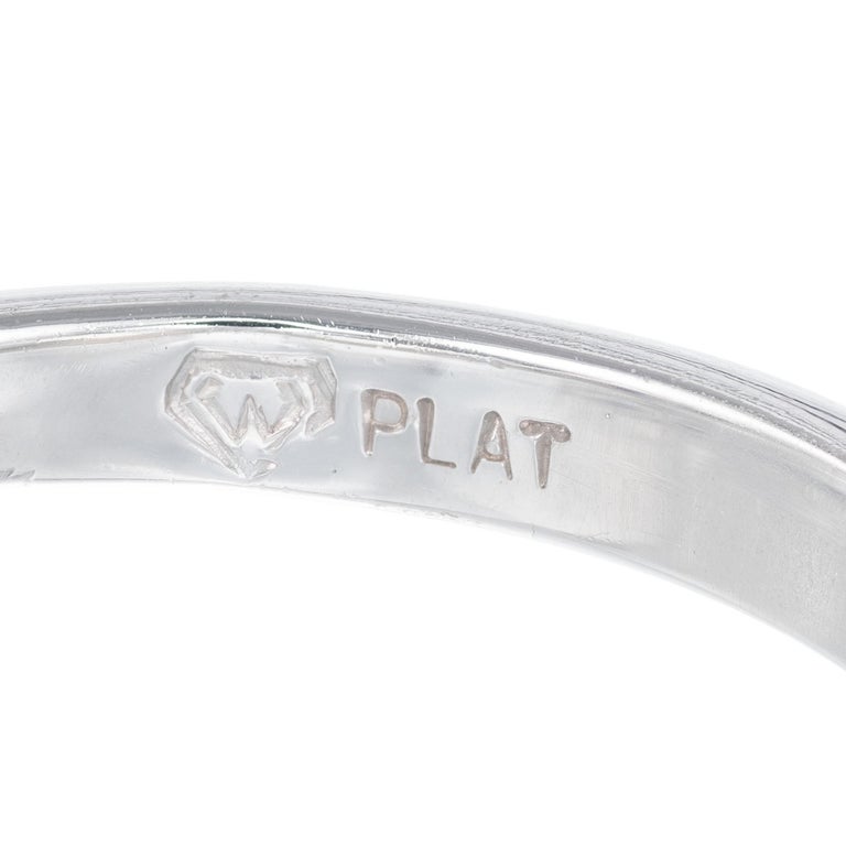 GIA Certified .65 Carat Sapphire Diamond Three-Stone Engagement Ring ...