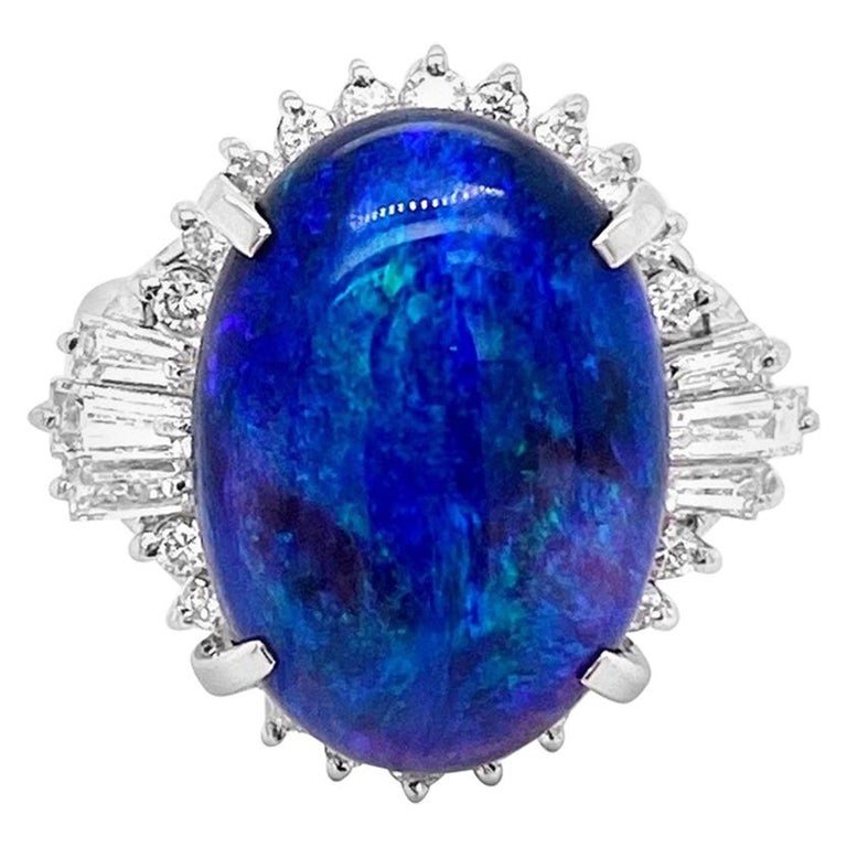 Australian Black Fire Opal