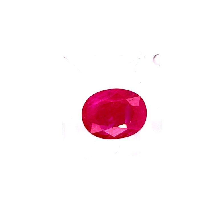 GIA Certified 8.25 Carat Oval Ruby For Sale at 1stDibs