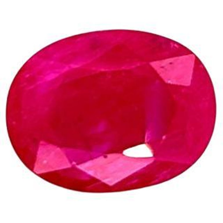 GIA Certified 8.25 Carat Oval Ruby For Sale at 1stDibs