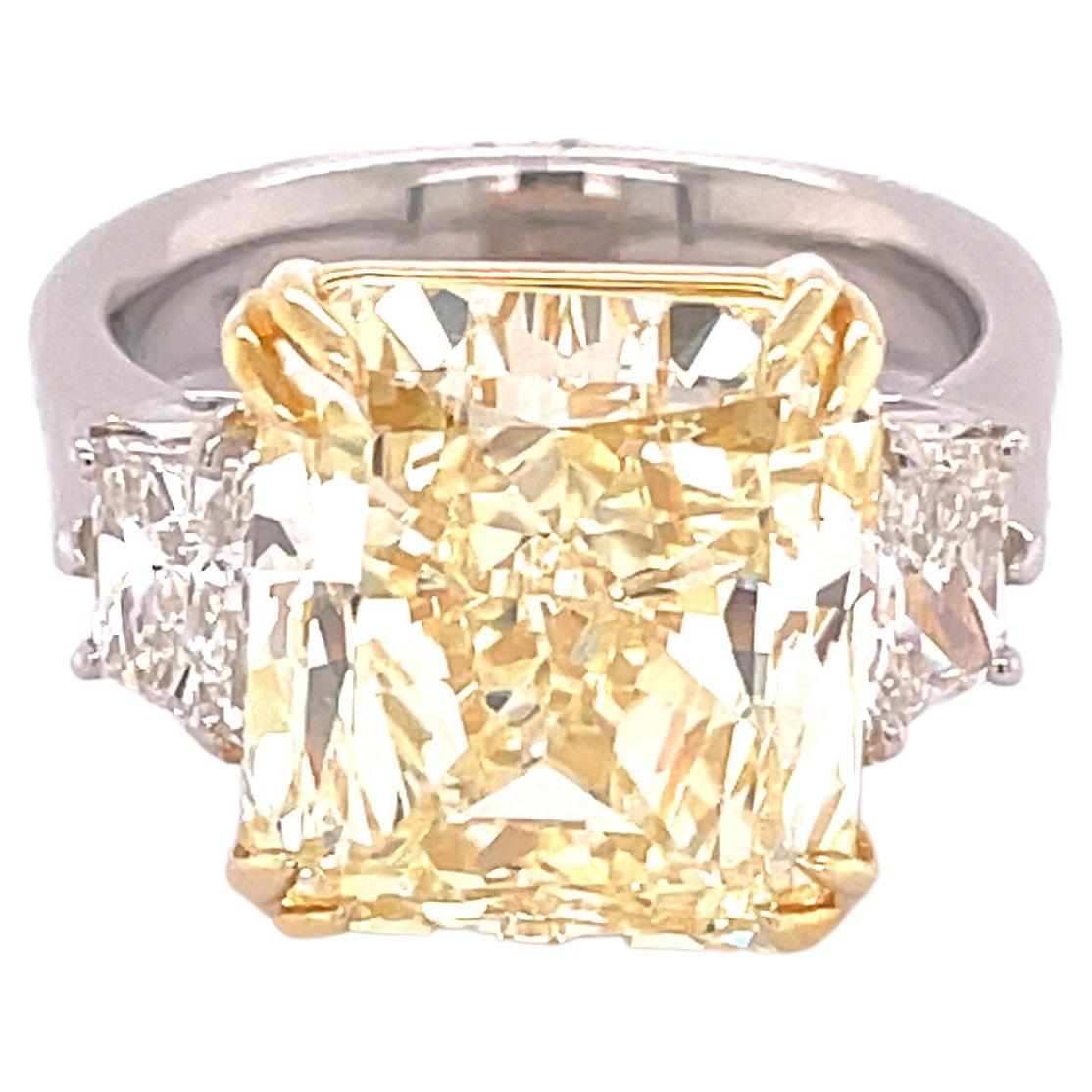9.13 Carat Pink Tourmaline Sugarloaf and Diamond Three Stone Engagement ...