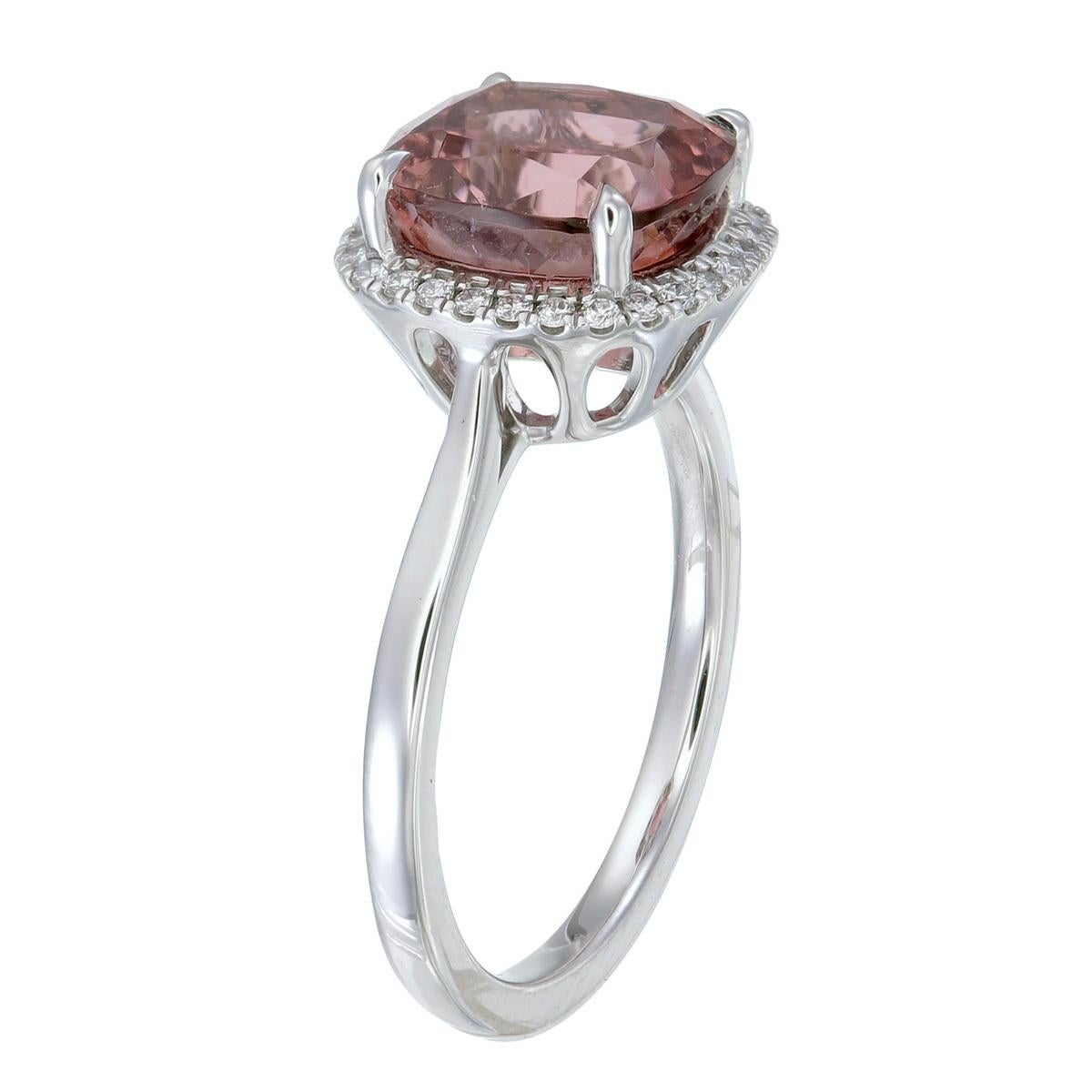 GIA Certified Orloff of Denmark Platinum Ring with Tourmaline and ...