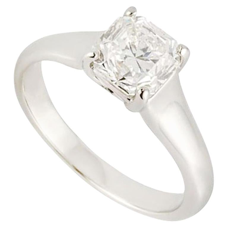 Tiffany and Co. Lucida Diamond 0.56 Carat Engagement Ring Platinum For ...