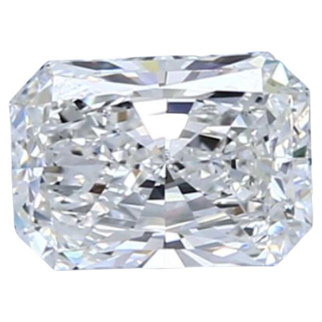 Gia Certified 1.50 Carat White Cut-Cornered Rectangular Loose Natural ...