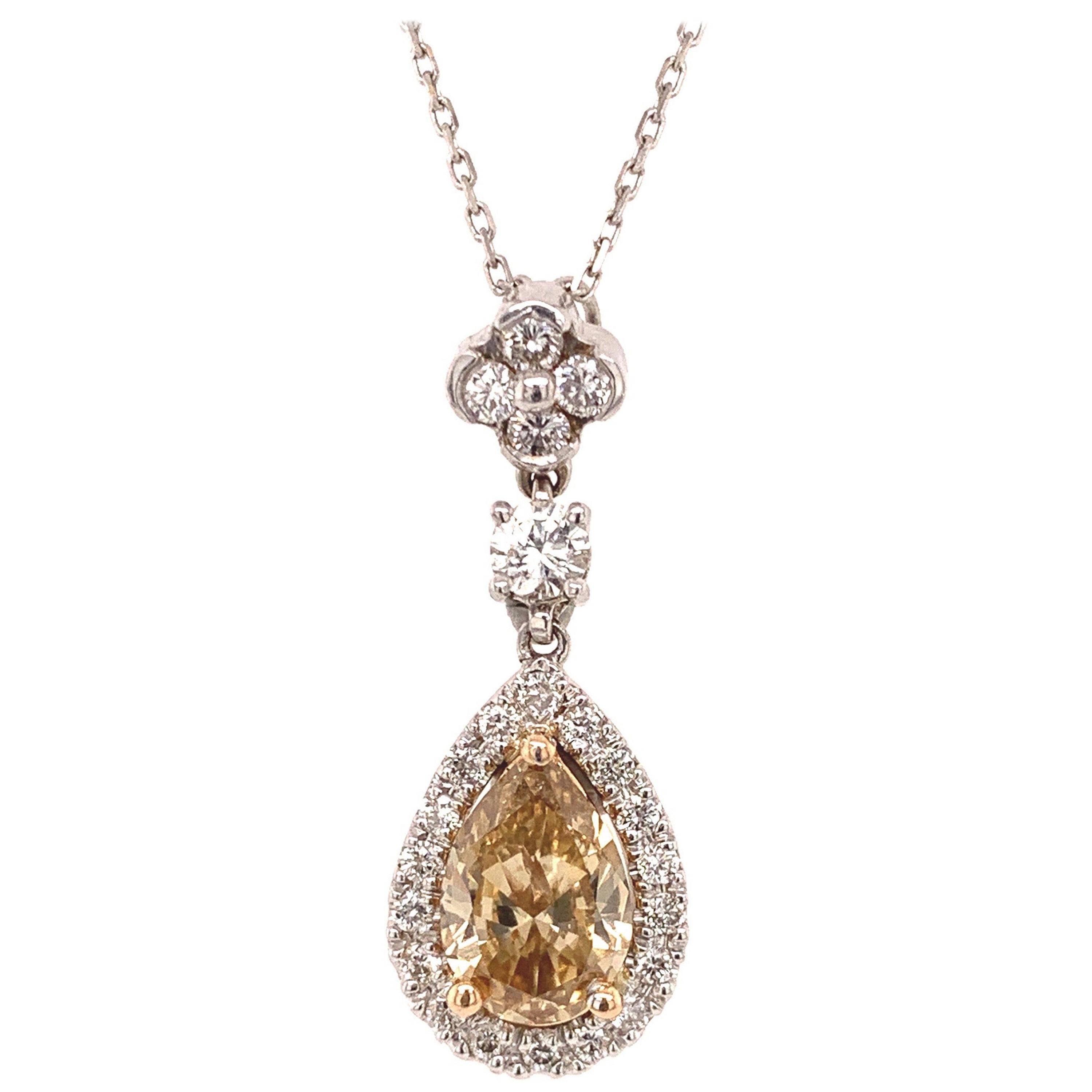 Maharaja 20 Carat Fancy Cut Diamond Necklace Pendant For Sale at 1stDibs