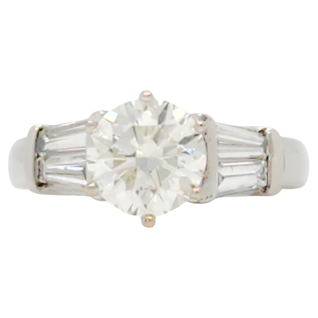 Bespoke Platinum GIA 2.98 CT E VS1 Emerald Round Halo Diamond ...