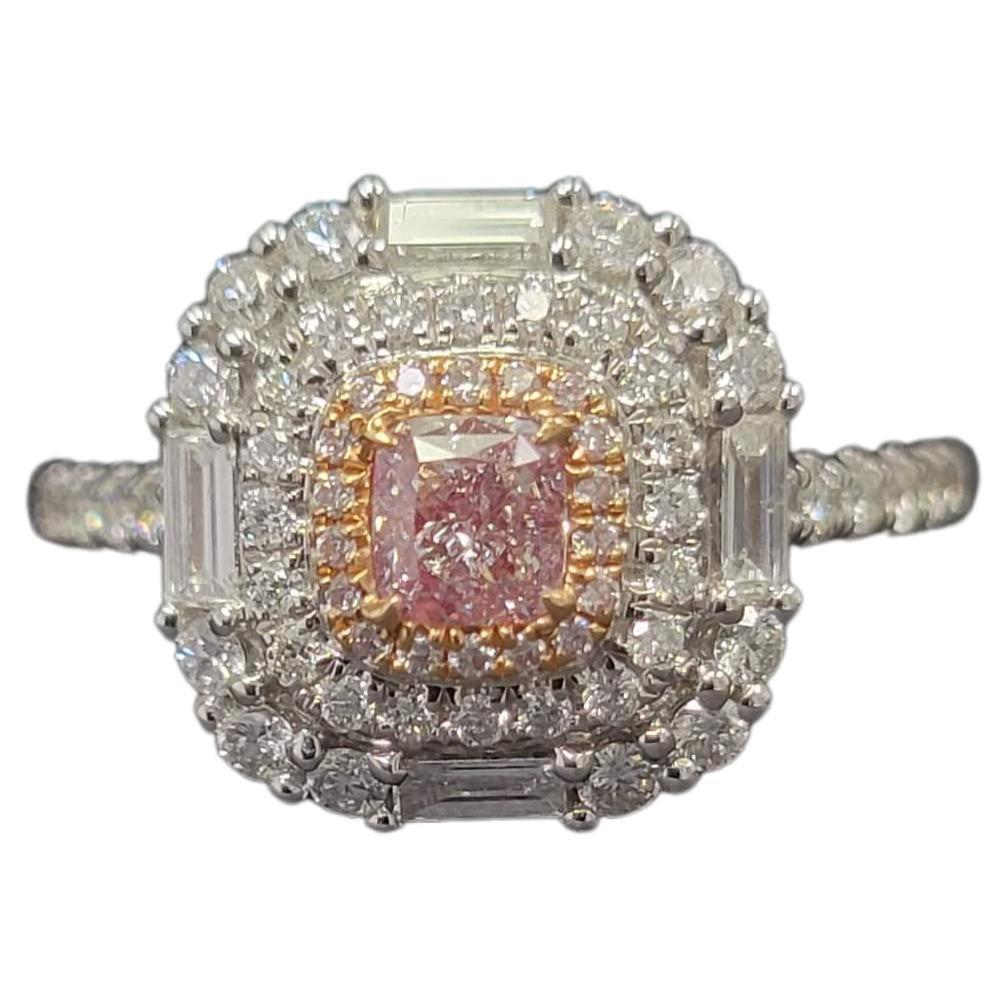 GIA Fancy Light Pink Diamond Ring at 1stDibs