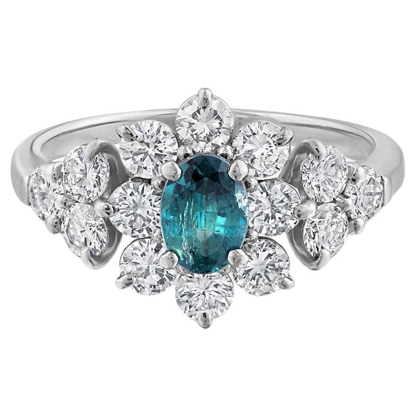 GIA Report Certified Brazilian 0.572 Carat Natural Alexandrite Ring For ...