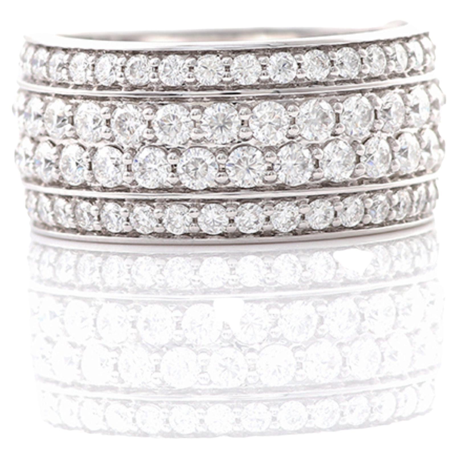 Art Deco Style Sapphire Diamond Platinum Eternity Band Ring Engagement ...