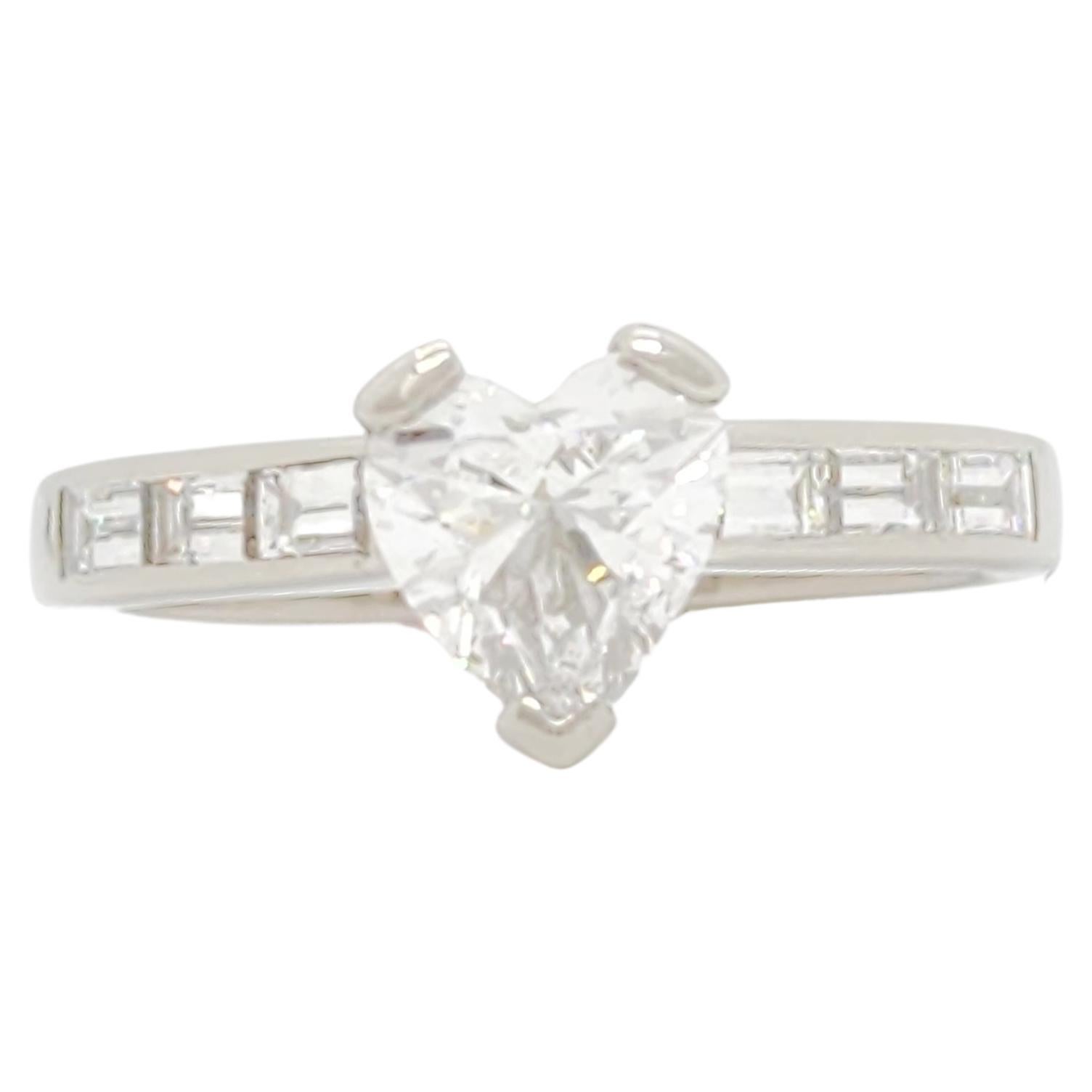 Locked in Embrace - Diamond Heart Locket Ring at 1stDibs