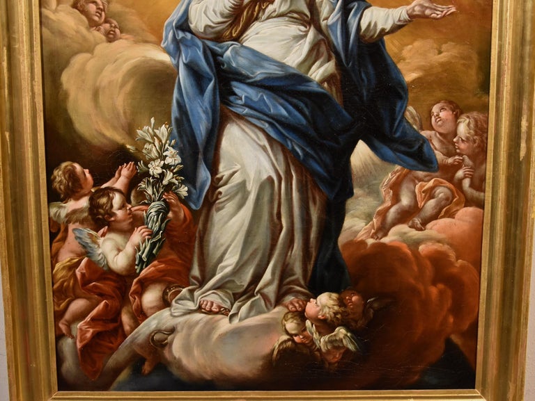 Immaculate Virgin Madonna Brandi Paint Oil on canvas Old master 17th ...