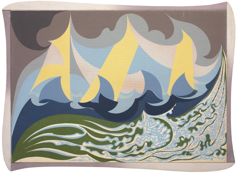 Giacomo Balla - Futur Libecciata - Original Serigraph by Giacomo Balla ...