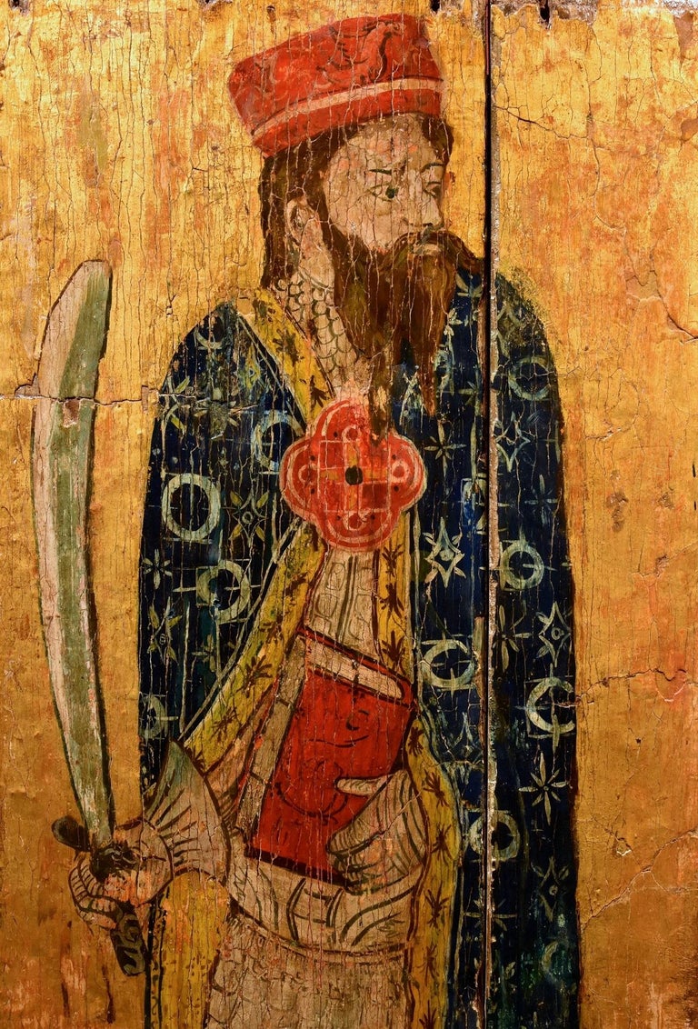 Portrait Warrior Paint Oil on canvas Old master 16/17th Century ...