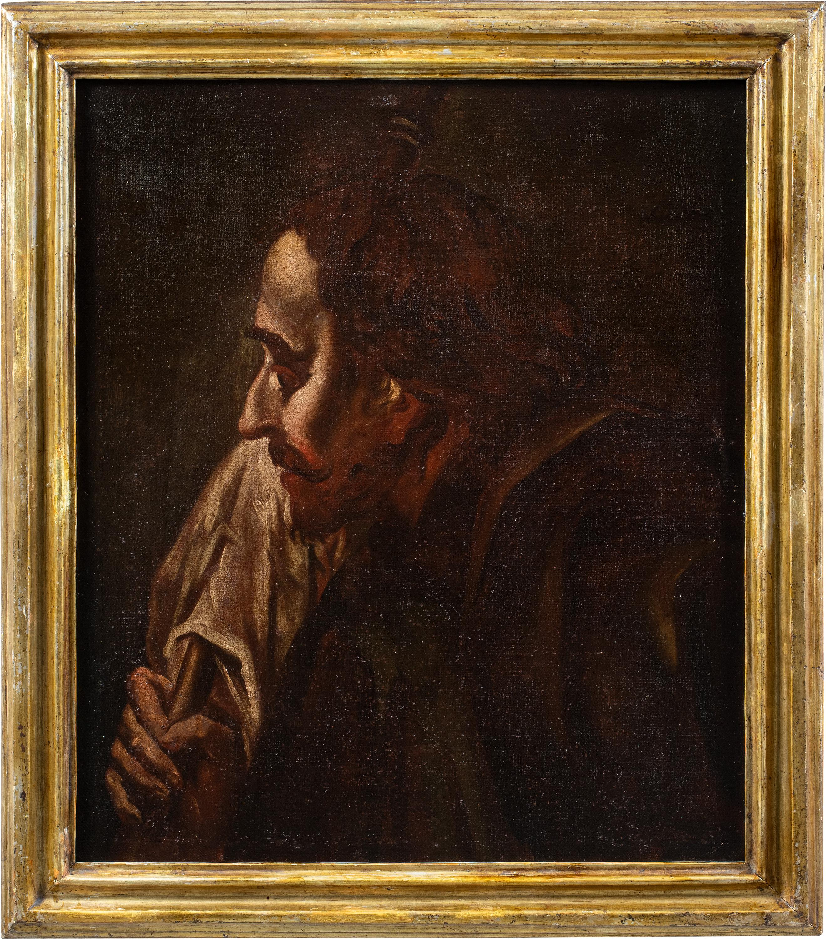 Giambattista Piazzetta workshop (Italian master) - 18th century figure painting For Sale at 1stDibs