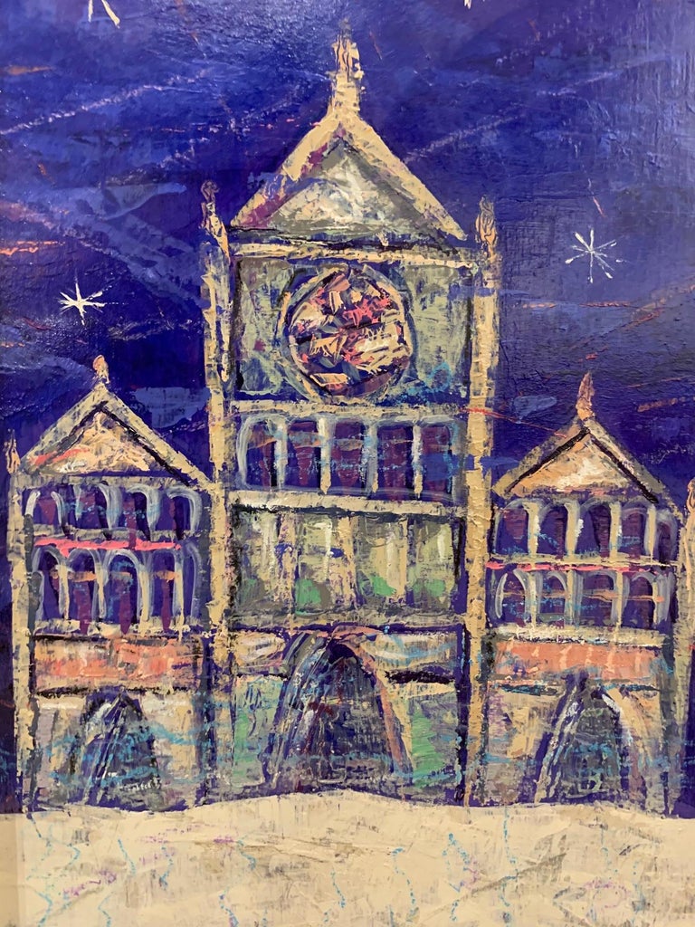 Giampaolo Talani - Marina Cathedral - Landscape Painting by Giampaolo ...