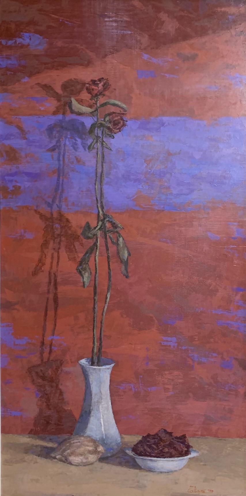 Giampaolo Talani - The Fish, La Rosa - Still-Life Painting by Giampaolo ...