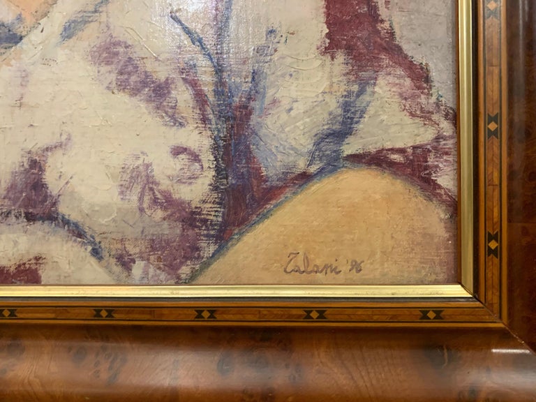 Giampaolo Talani - Woman On The Beach - Portrait Painting by Giampaolo ...