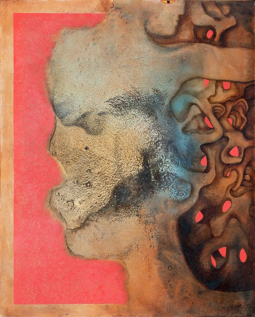 Gian Berto Vanni - Counterpoint - Large Abstract Oil Painting For Sale ...