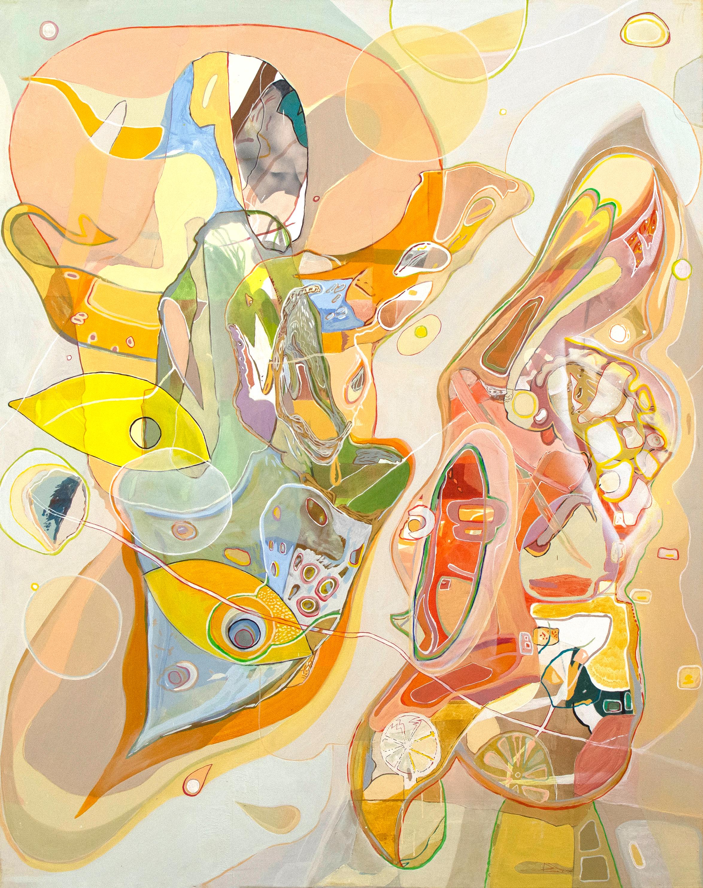 Gian-Martino Cecere - Sisifo - painting, contemporary, mixed media ...