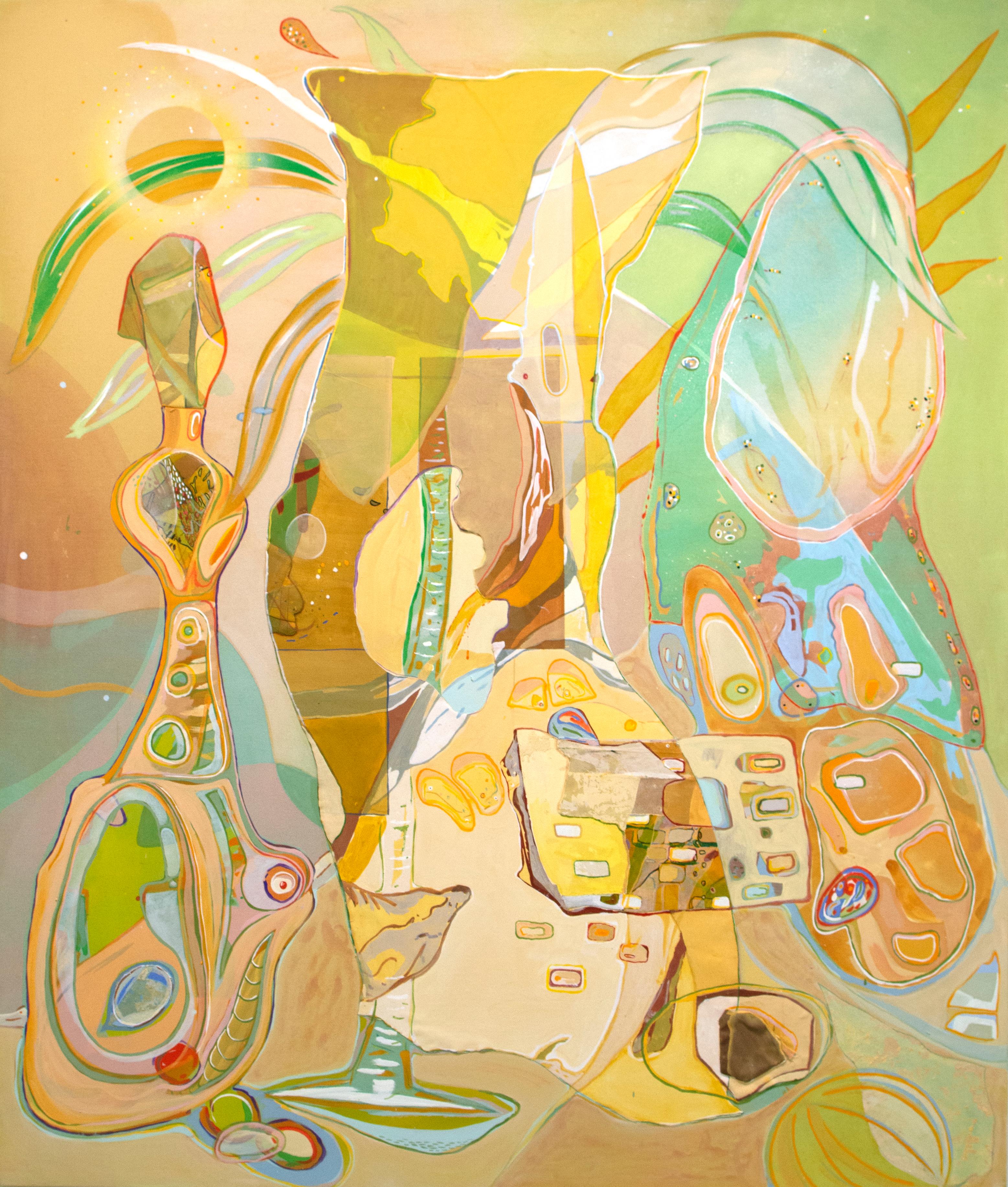 Gian-Martino Cecere - Sisifo - painting, contemporary, mixed media ...
