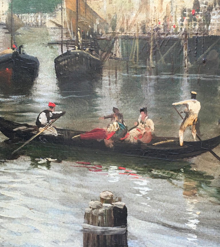 Giancarlo Gorini - VENICE - Italian Landscape Oil on Canvas Painting ...