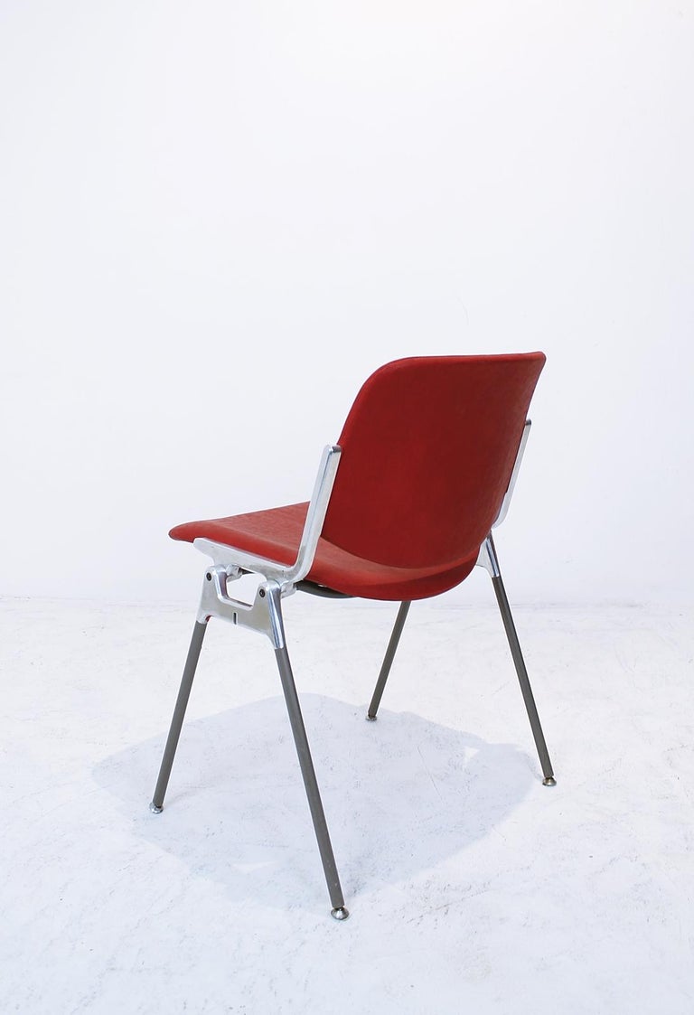 Giancarlo Piretti for Castelli DSC 106 Chairs, Italy, 1970s at 1stDibs