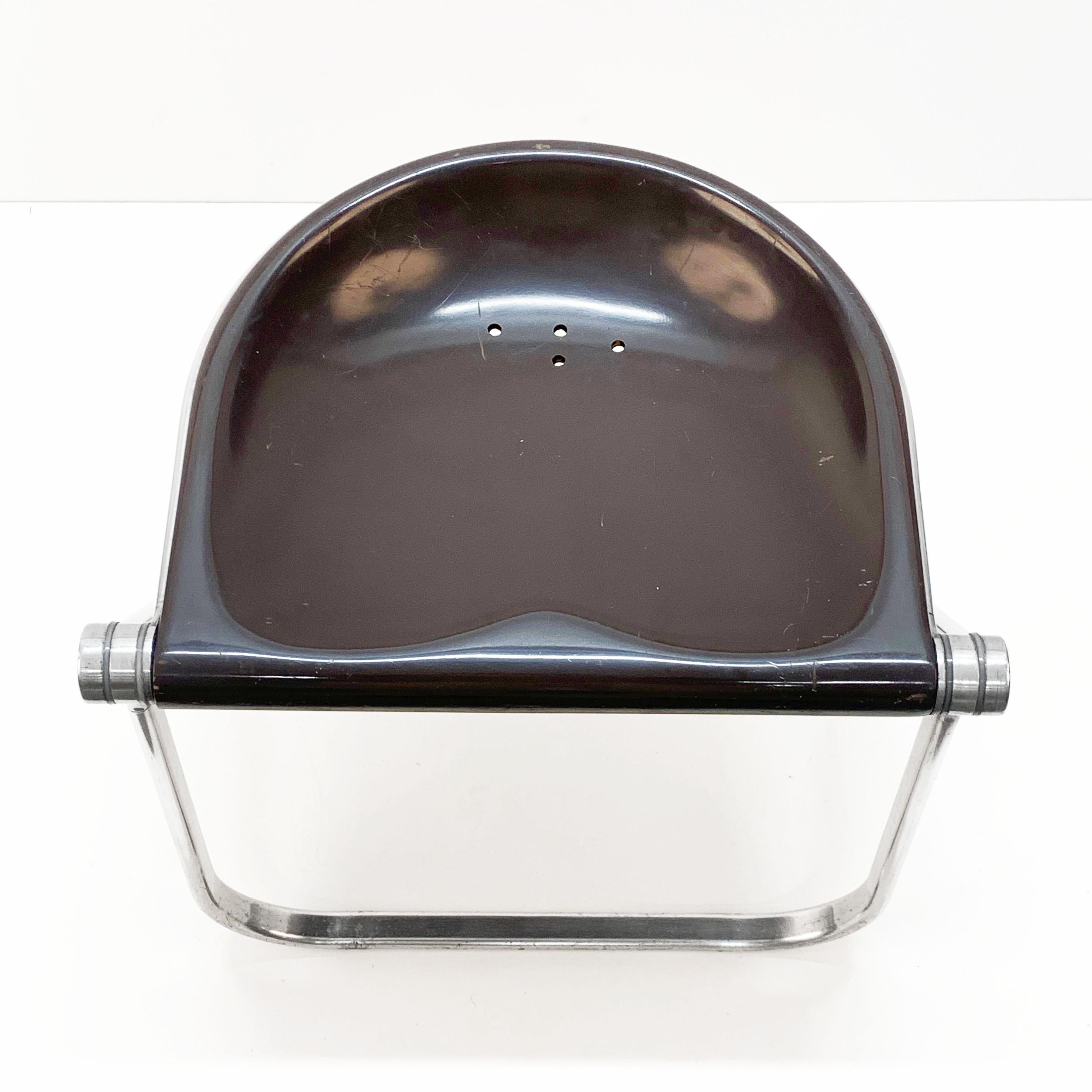 Giancarlo Piretti "Pluff" Italian Folding Chair for Anonima Castelli ...