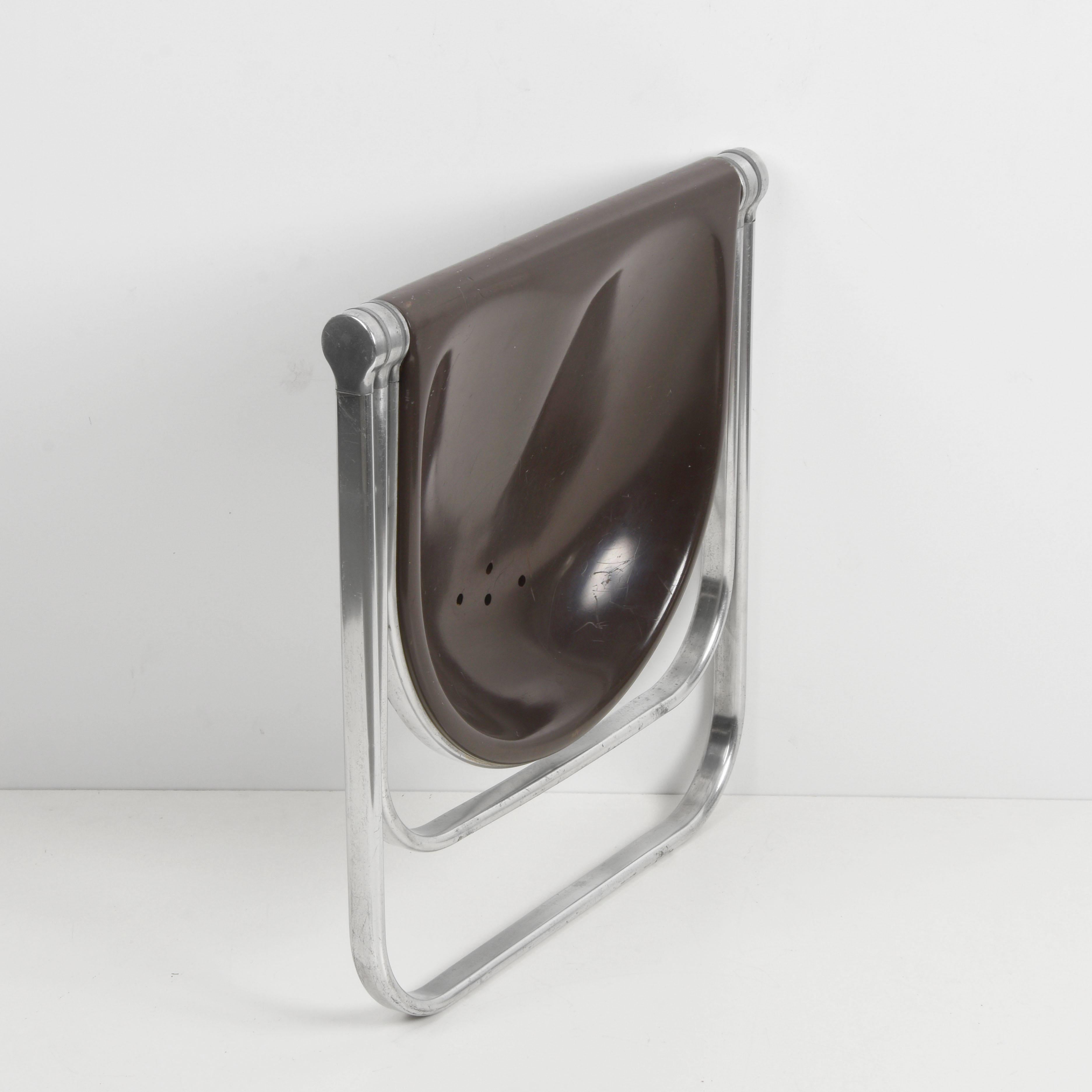 Giancarlo Piretti "Pluff" Italian Folding Chair for Anonima Castelli ...
