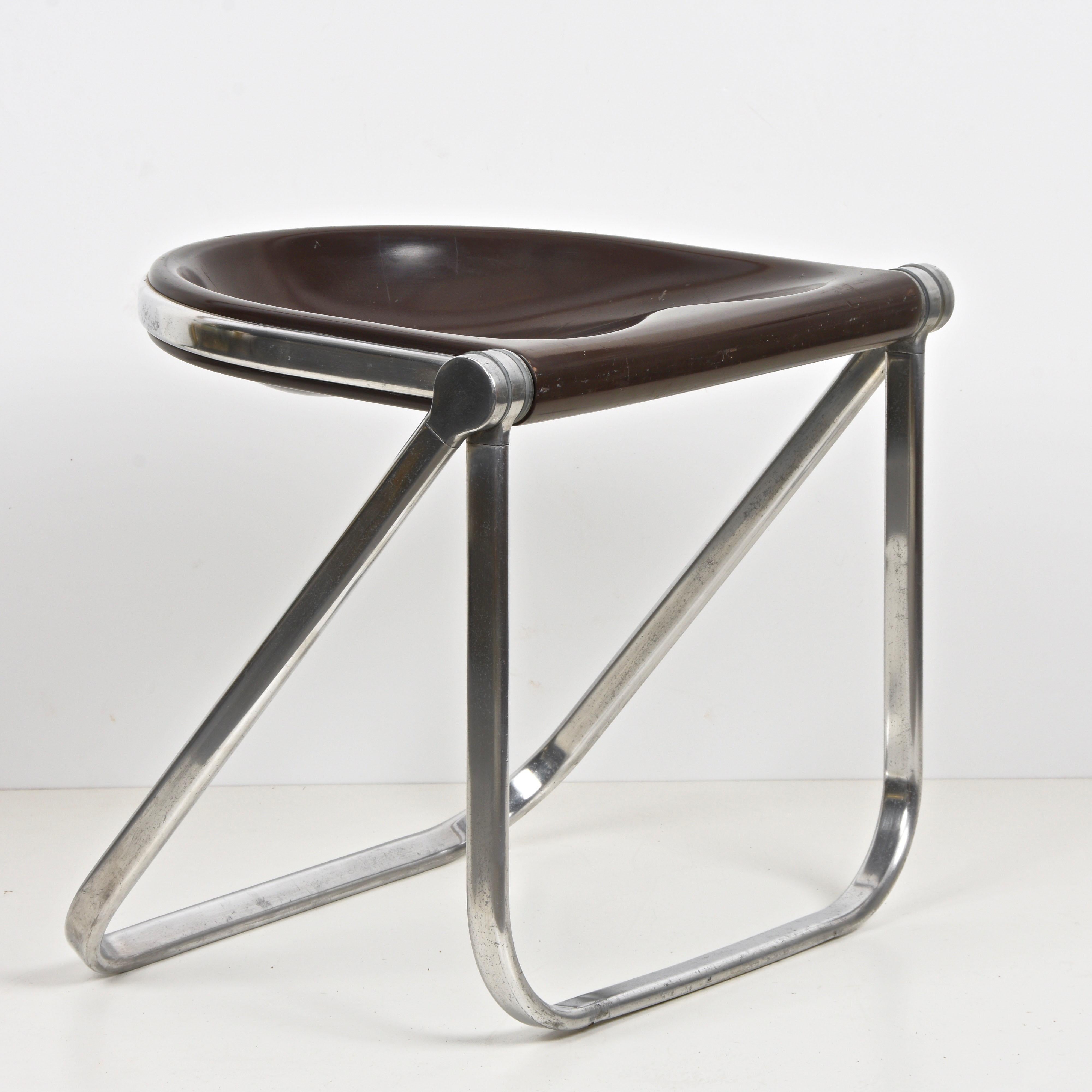 Giancarlo Piretti "Pluff" Italian Folding Chair for Anonima Castelli ...