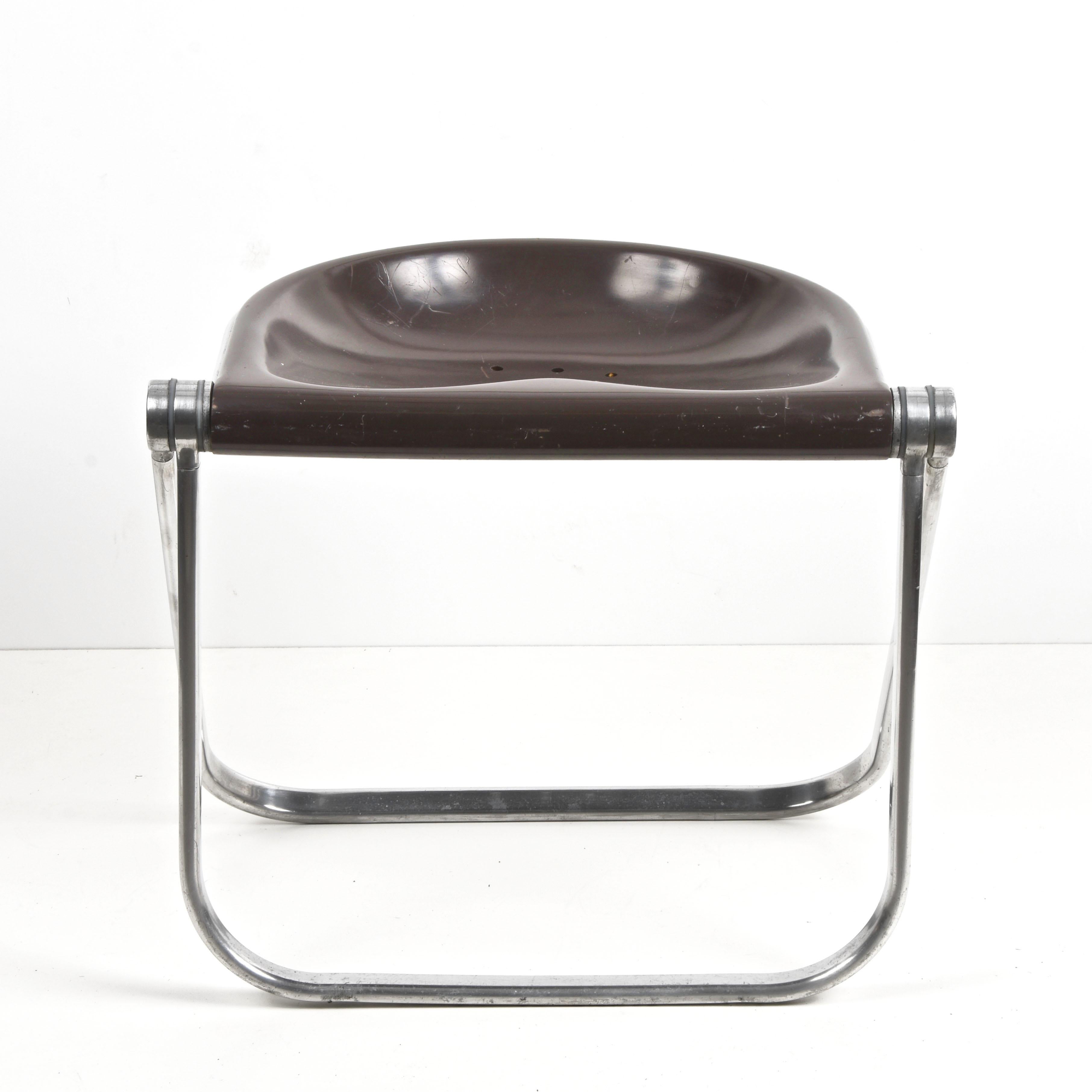 Giancarlo Piretti "Pluff" Italian Folding Chair for Anonima Castelli ...