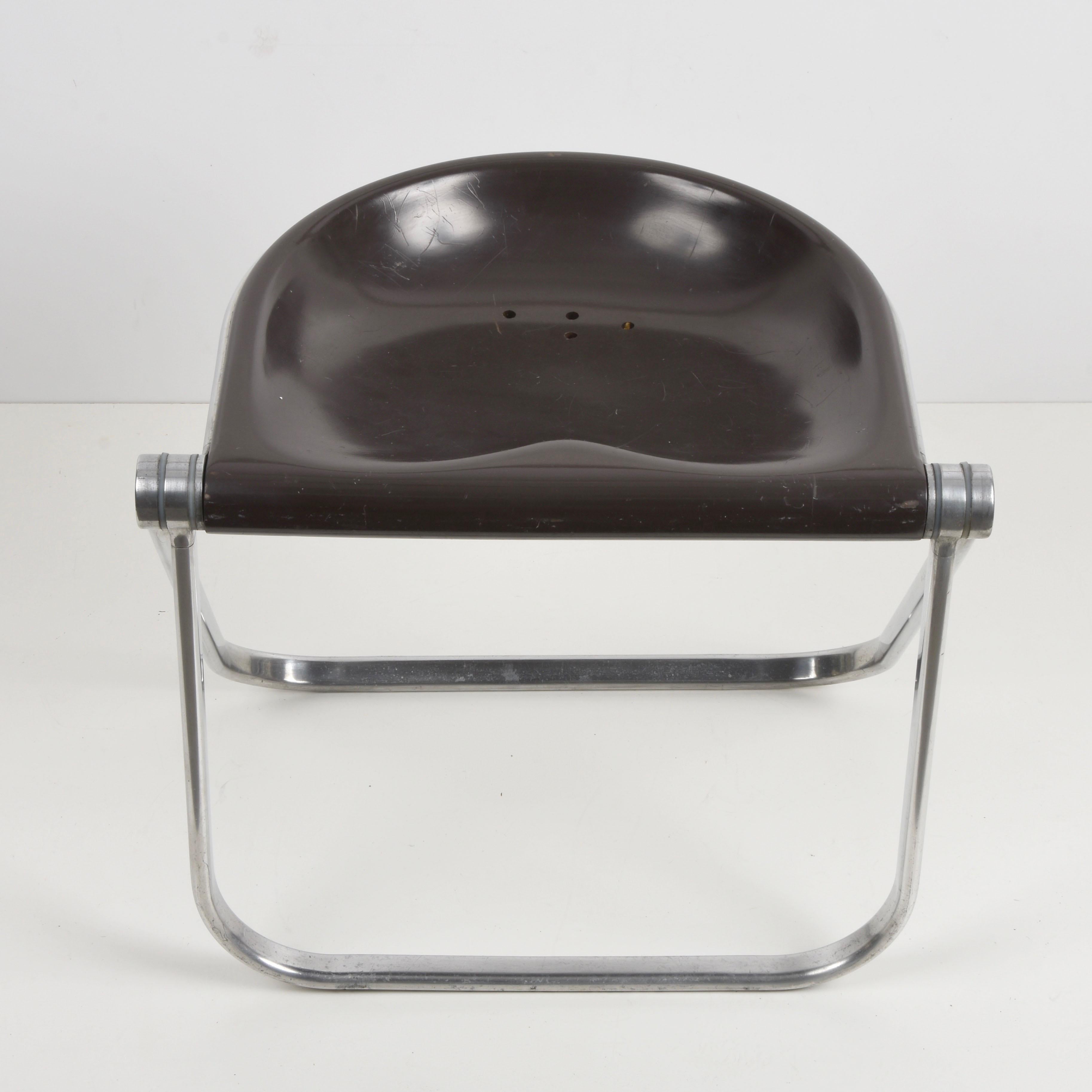 Giancarlo Piretti "Pluff" Italian Folding Chair for Anonima Castelli ...