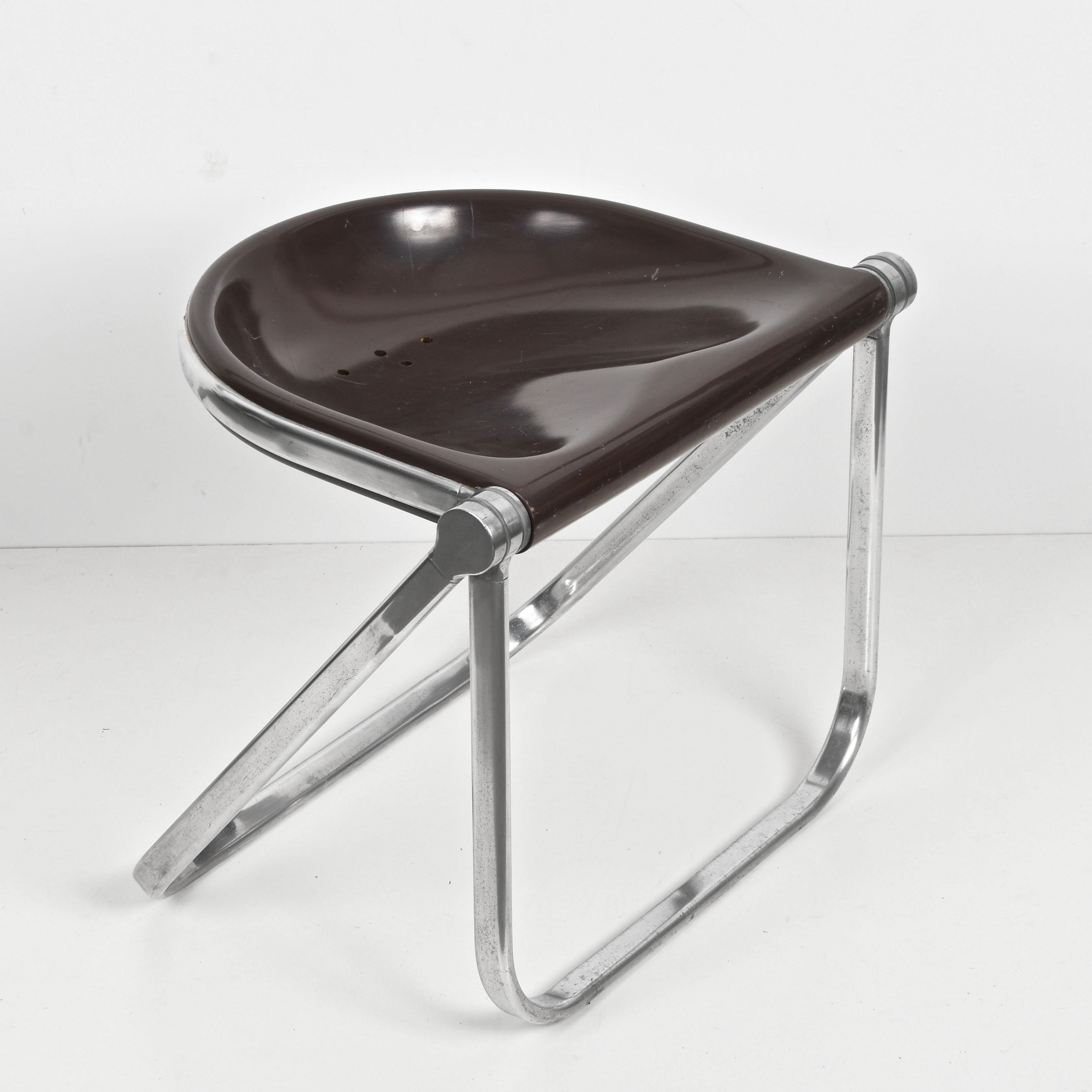 Giancarlo Piretti "Pluff" Italian Folding Chair for Anonima Castelli ...