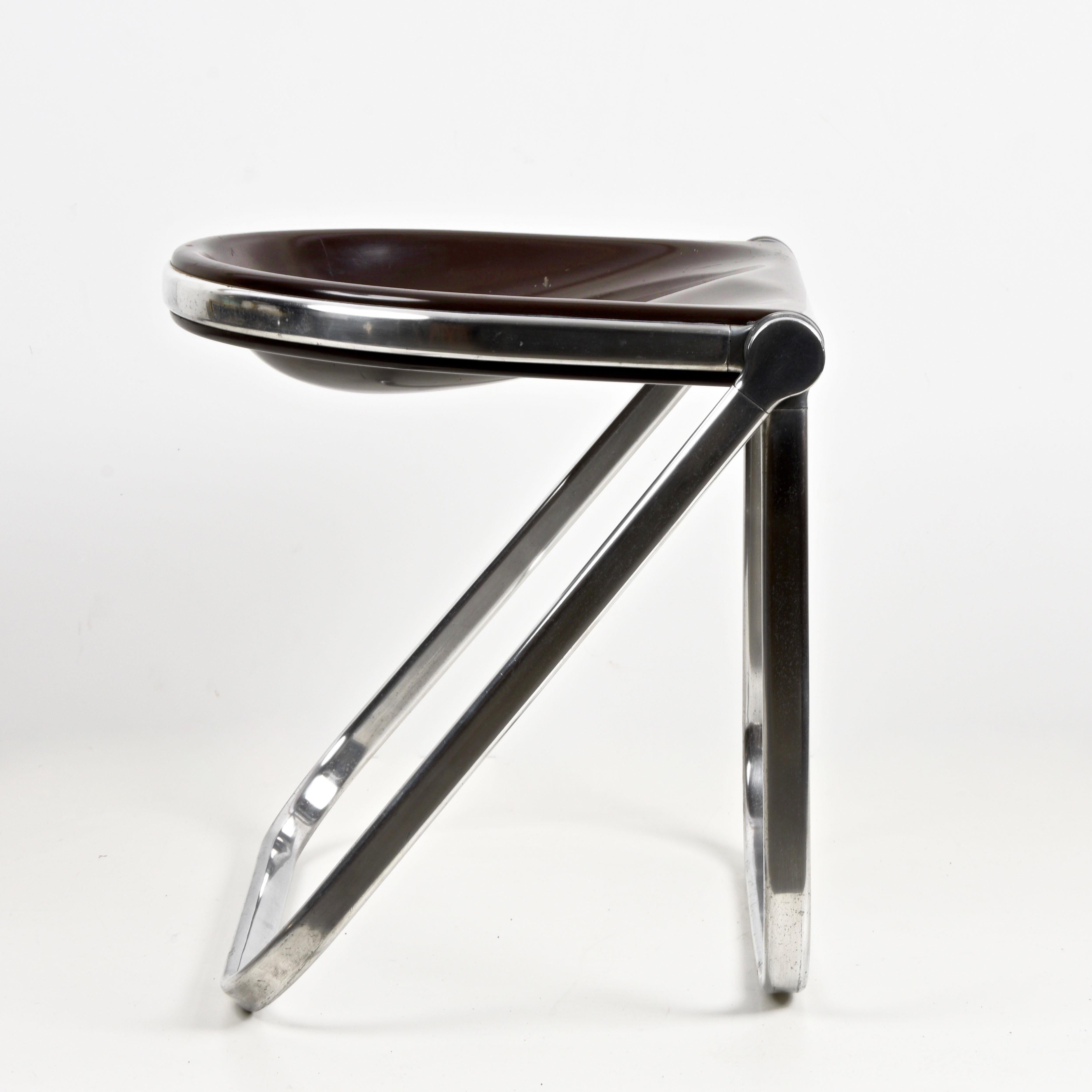 Giancarlo Piretti "Pluff" Italian Folding Chair for Anonima Castelli ...