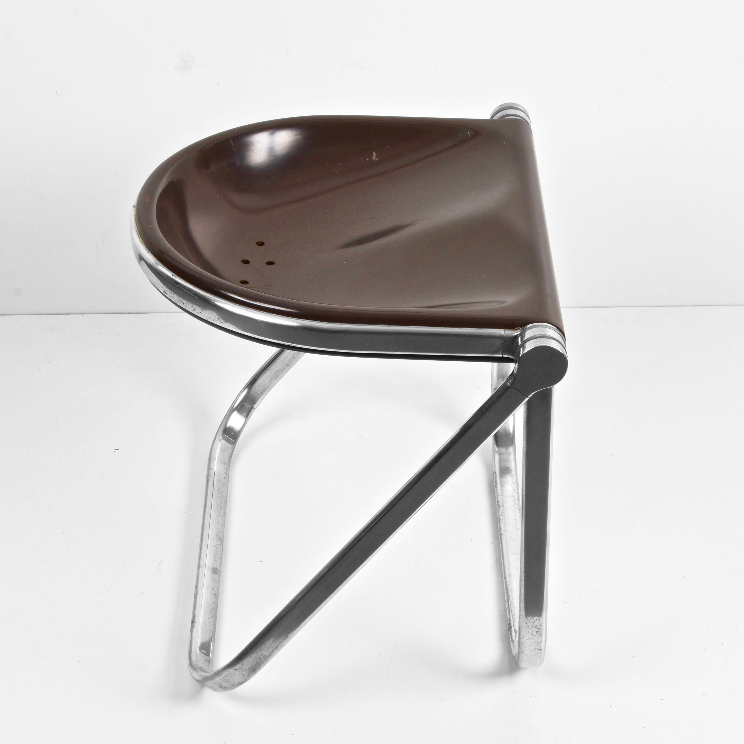 Giancarlo Piretti "Pluff" Italian Folding Chair for Anonima Castelli ...