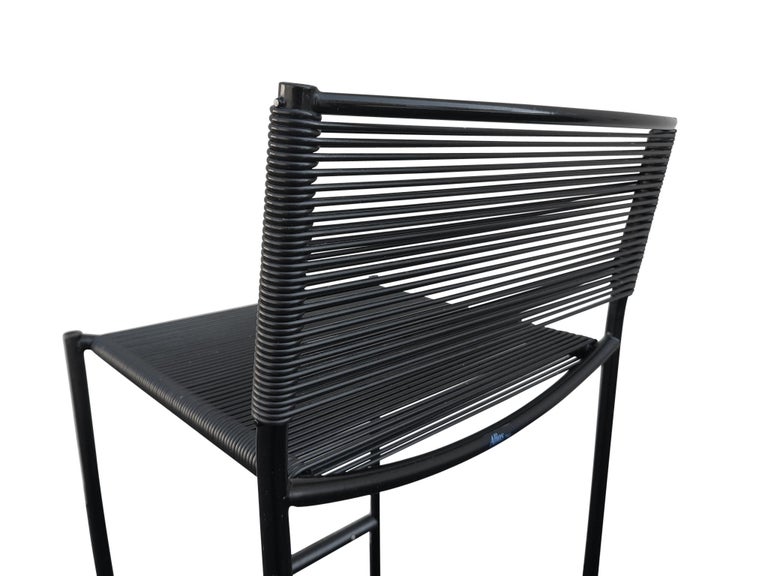 Giandomenico Belotti for Alias Set of 4 Black Fly Line Spaghetti Bar ...