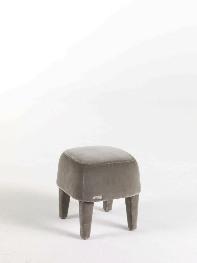 21st Century Mini Pouf in Velvet by Gianfranco Ferré Home For Sale at ...