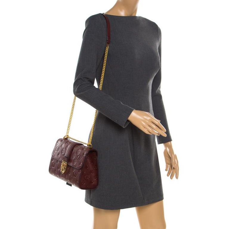 Gianfranco Ferre Red Leather Shoulder Bag For Sale at 1stDibs ...