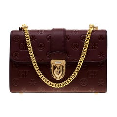 Gianfranco Ferre Red Leather Shoulder Bag For Sale at 1stDibs | gianfranco ferre bags dubai