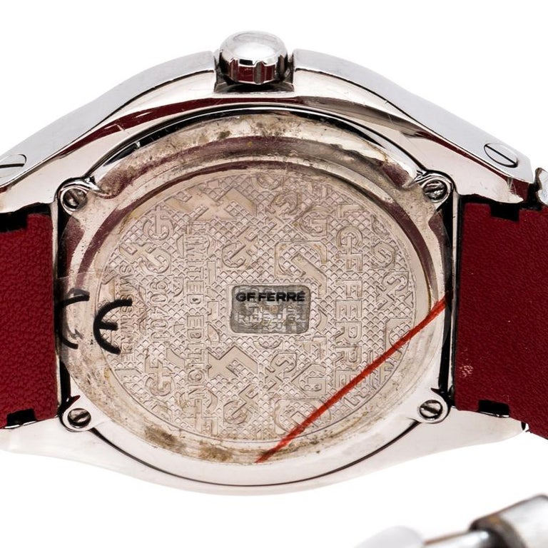 Gianfranco Ferre Silver-Plated 9040J Limited Edition Women's Wristwatch ...