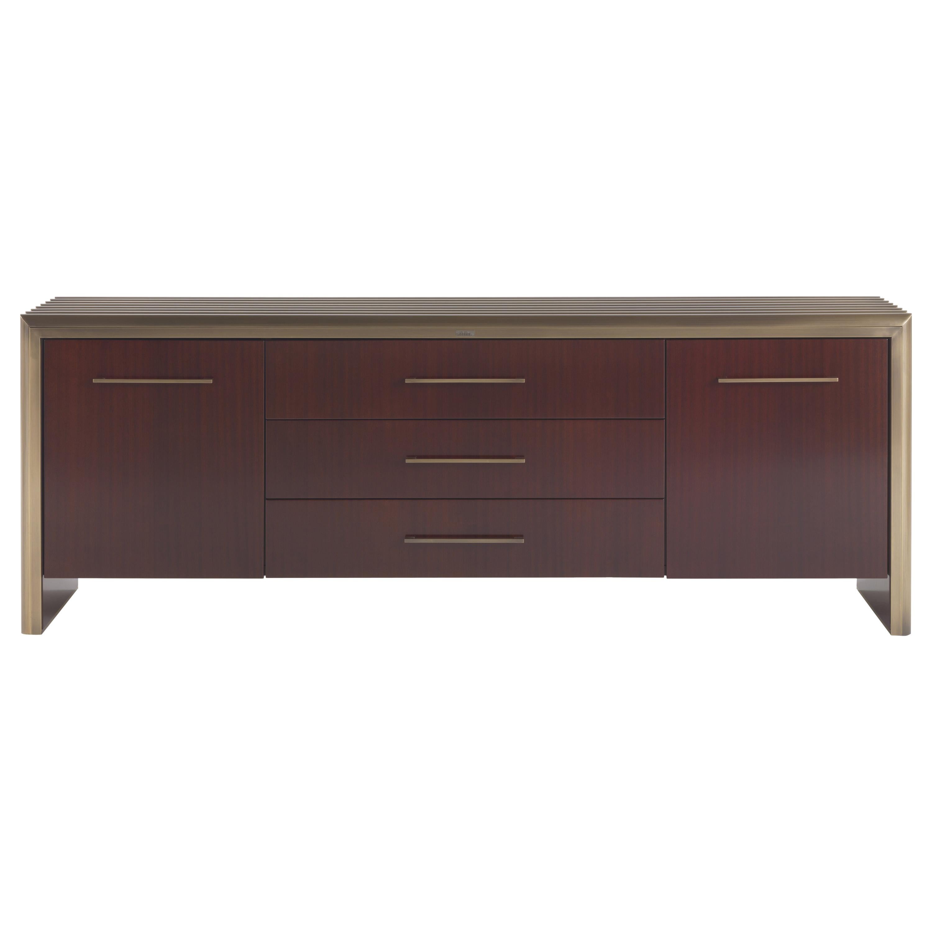 High Style Midcentury Mahogany Sideboard by Paul Frankl For Sale at 1stDibs