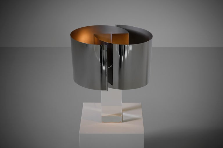 Gianfranco Fini and Fabrizio ‘Cesca’ Table Lamp for for New Lamp, Italy ...