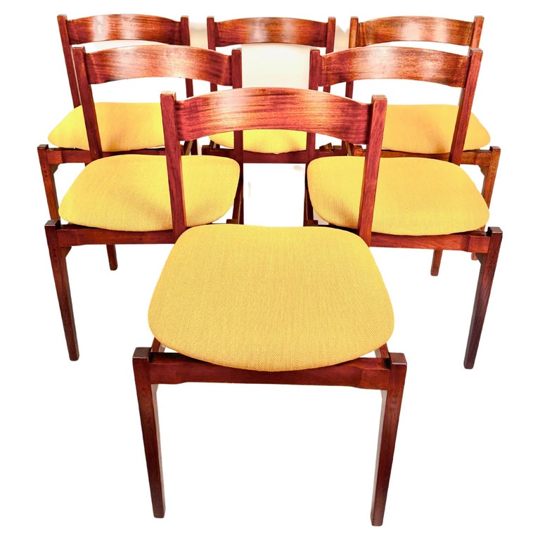 Gianfranco Frattini Midcentury Italian Tdining Chairs Model 101for ...