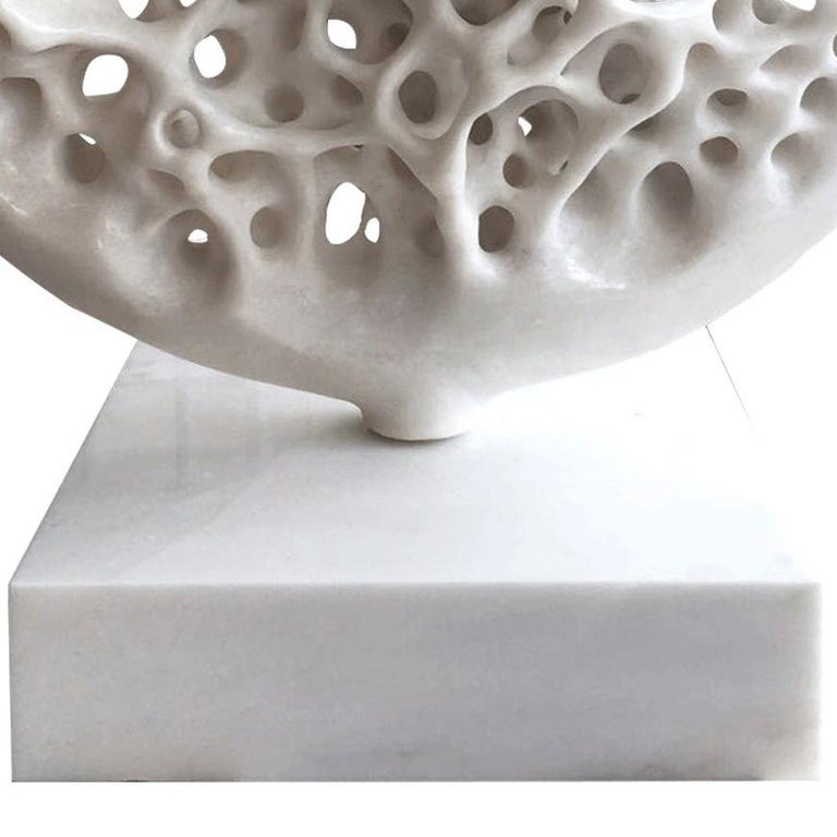 Gianfranco Meggiato - Disco Alveare Marble For Sale at 1stDibs