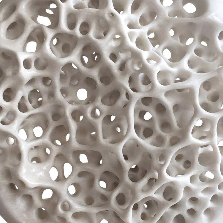 Gianfranco Meggiato - Disco Alveare Marble For Sale at 1stDibs