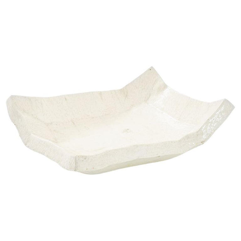 Gianni Osgnach Mojo Decorative Bowl in White Polyurethane Foam 2000s ...