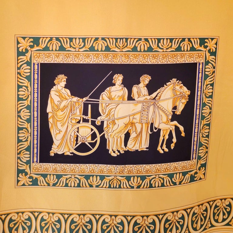 Gianni Versace 1992 Greek Gods Mythology Silk Shirt Atelier Istante Men ...