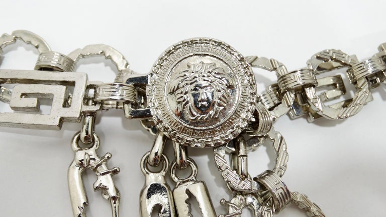 Gianni Versace 1994 Safety Pin Belt at 1stDibs | versace belt buckle