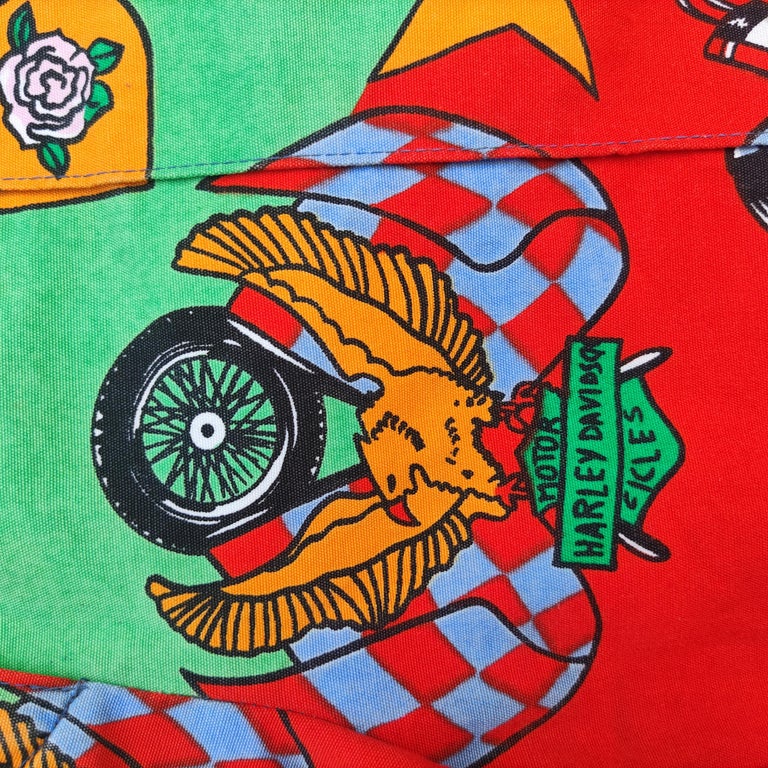 Gianni Versace Couture Betty Boop Cartoon Pop Art Marylin Monroe Pants ...