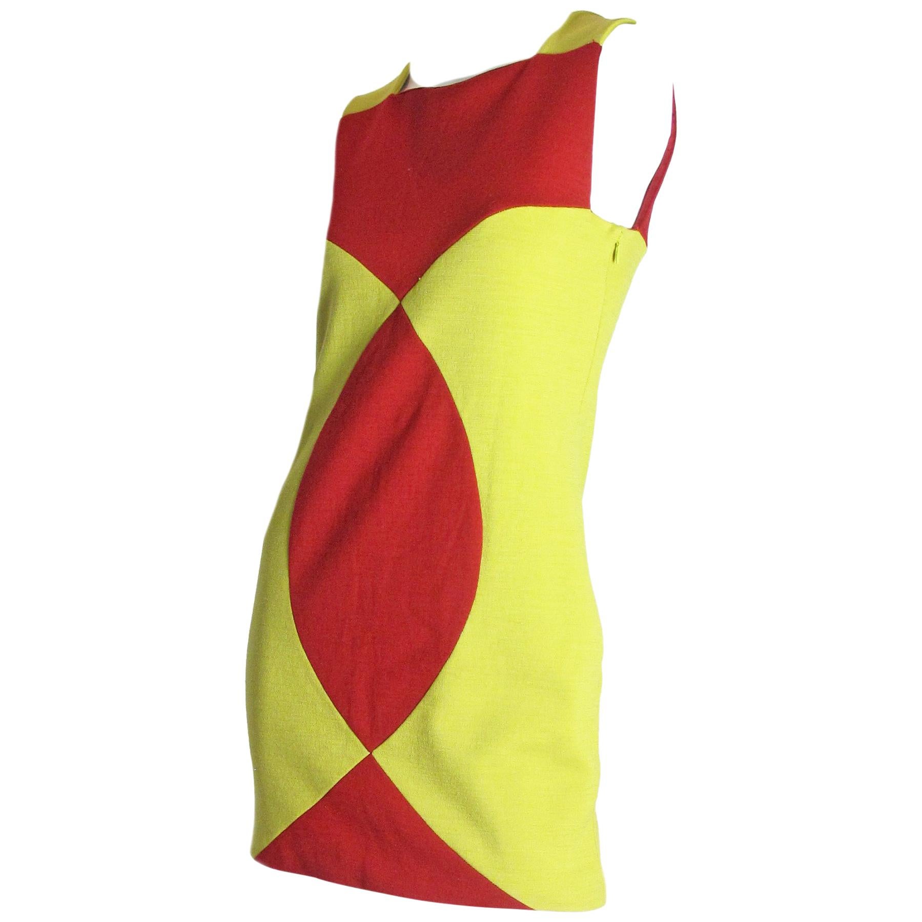 Gianni Versace Fall Runway Mini Dress, 1997 at 1stDibs