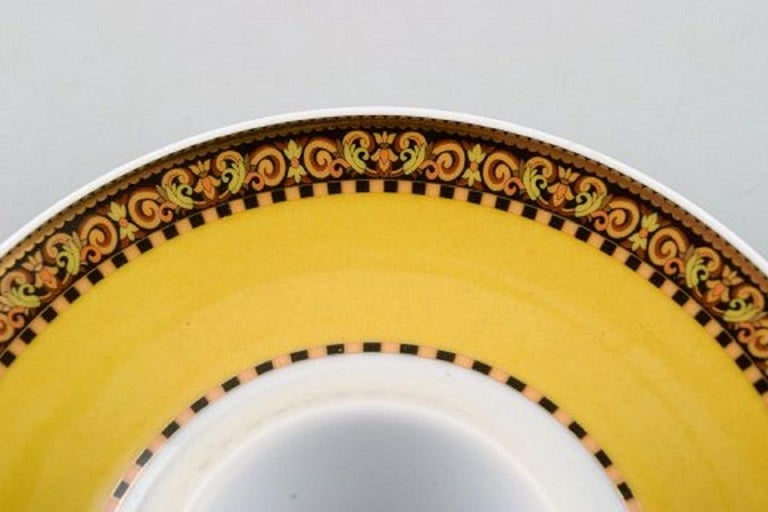 Gianni Versace for Rosenthal, Six "Barocco" Porcelain Egg Cups, 20th ...